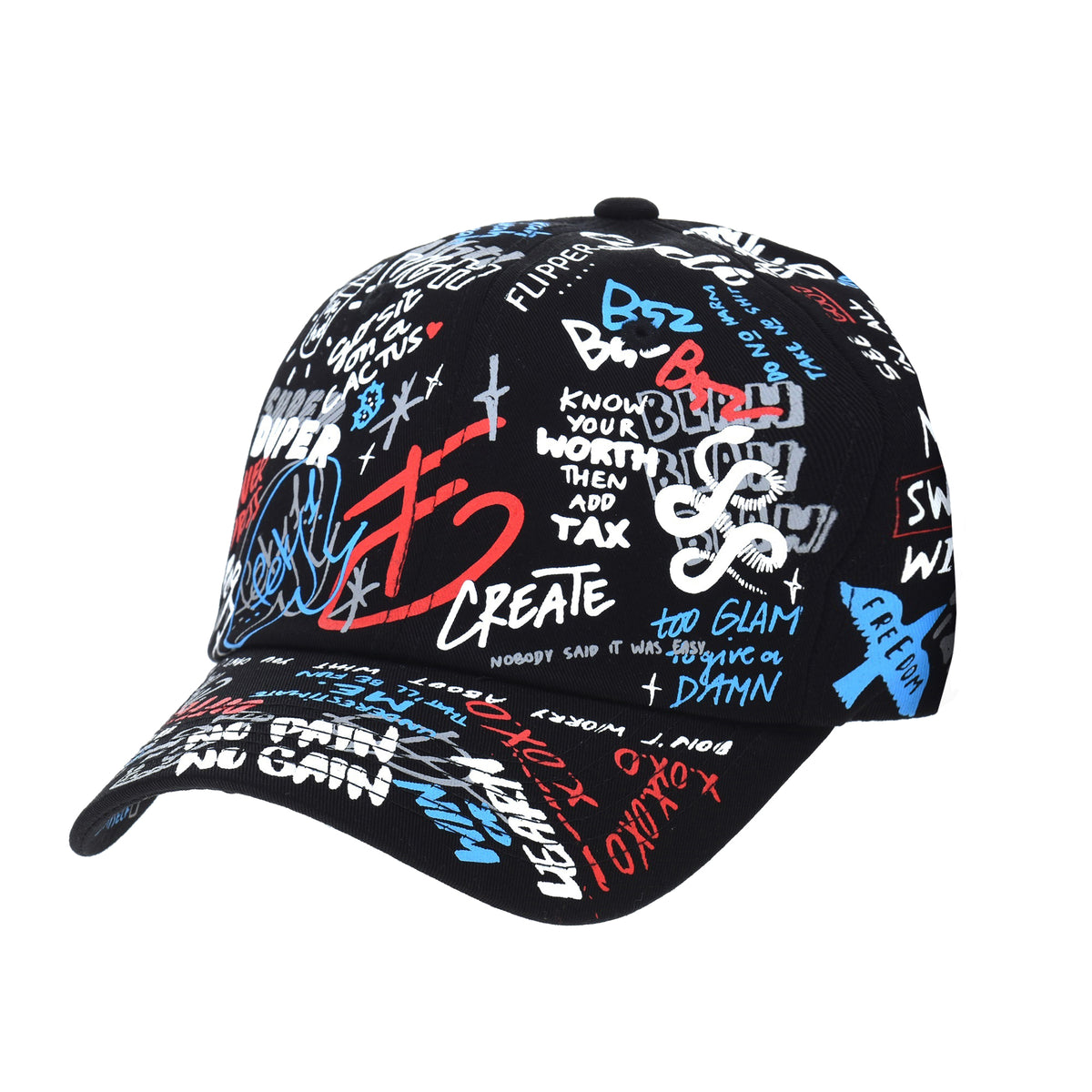 Baseball Cap Graffiti Art Tattoo Graphic Hat – WITHMOONS
