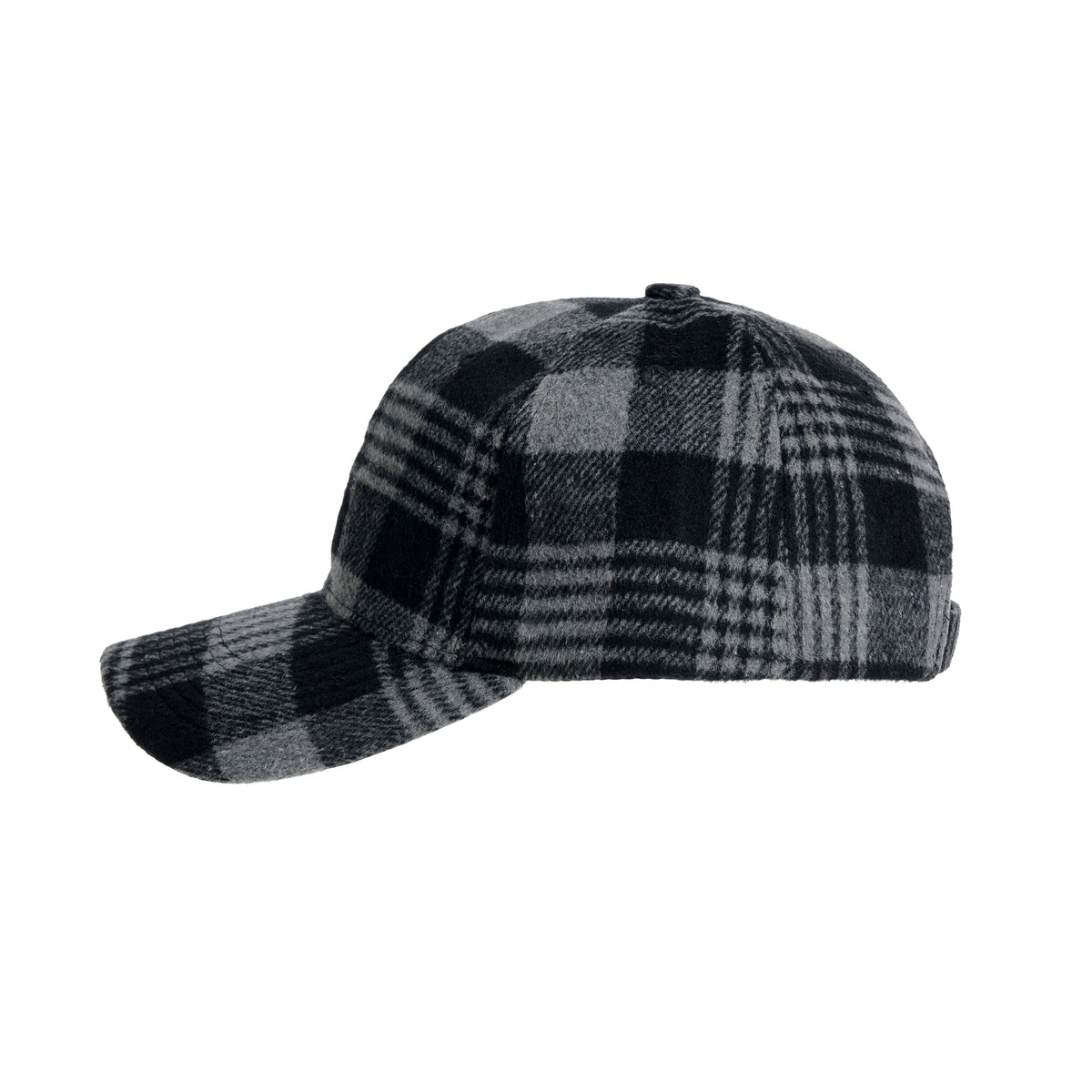 Plaid Checked Baseball Cap Winter Soft Outdoor Dad Hat – WITHMOONS